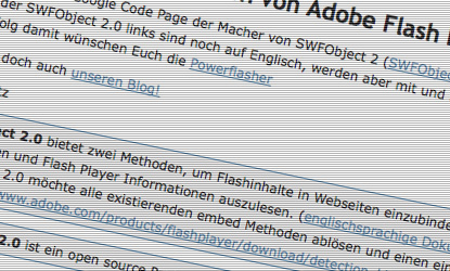 SWFObject 2.0 | Interactive Pioneers Blog | Interactive Pioneers Blog