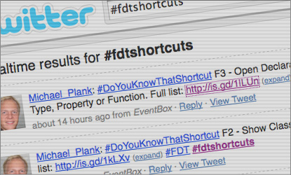 FDT-Shortcuts auf Twitter | Interactive Pioneers Blog | Interactive ...